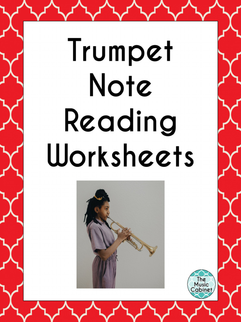 Trumpet Note Reading Worksheets | PDF