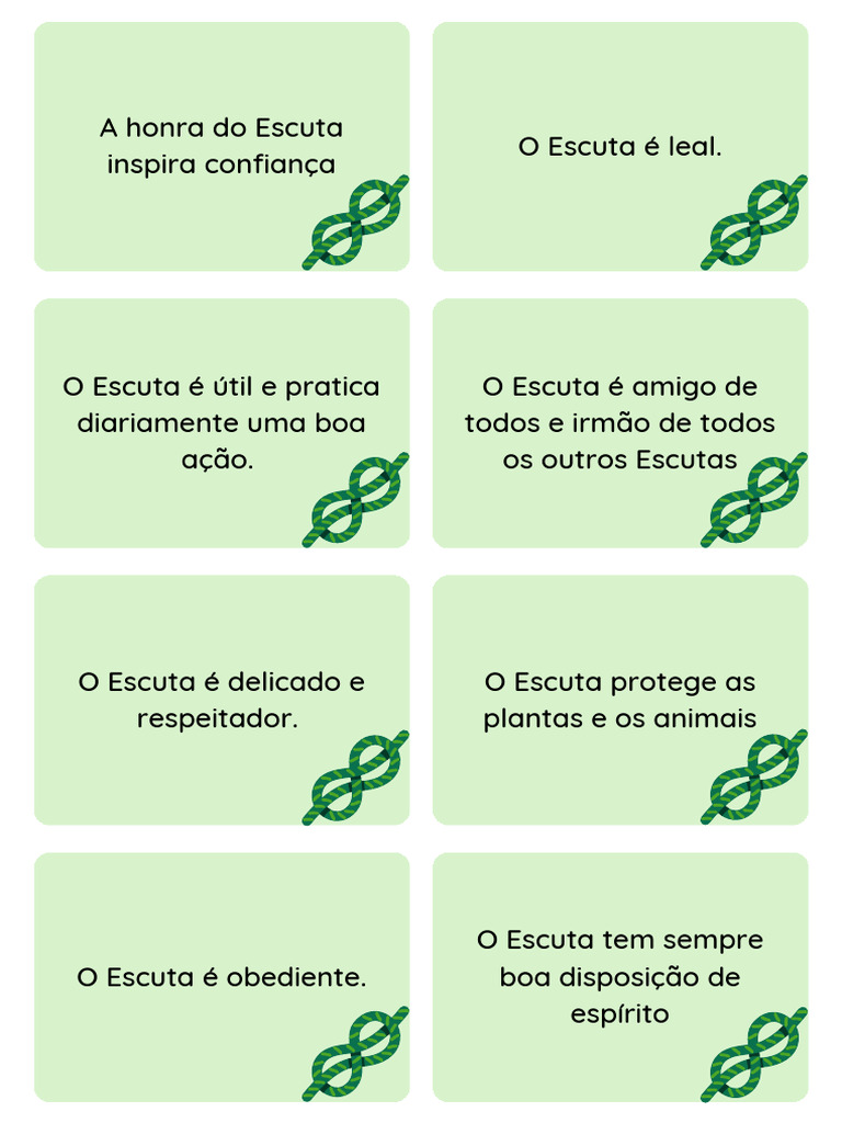 Princípios e Valores do Escuta | PDF