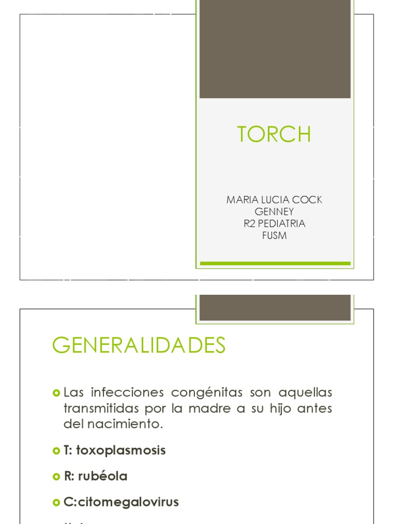 Torch | PDF | Epidemiología | Microbiología