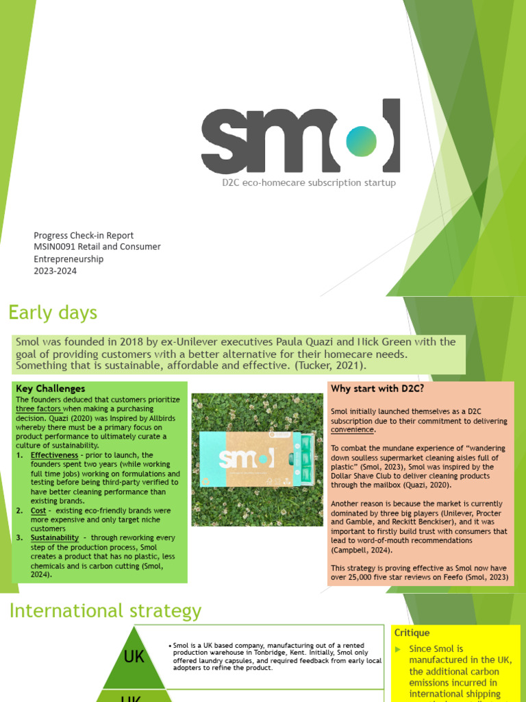 Progress Check-In Slides | PDF | Subscription Business Model | Marketing