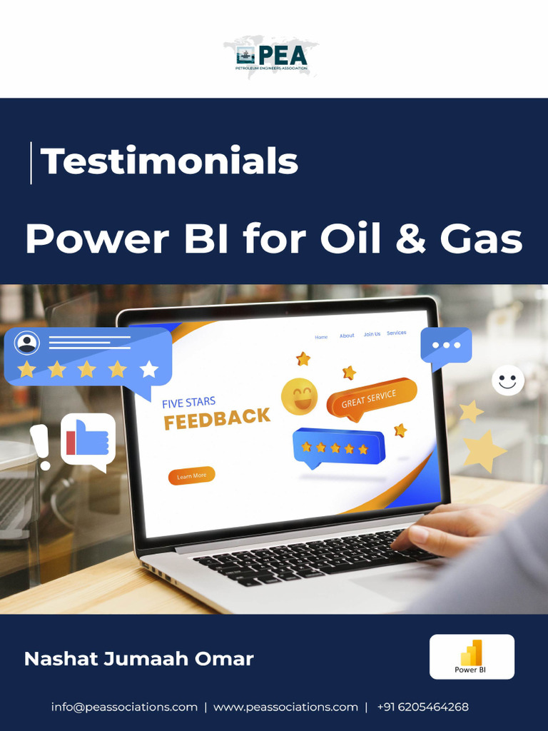 Power BI For Oil & Gas - Feedback | PDF