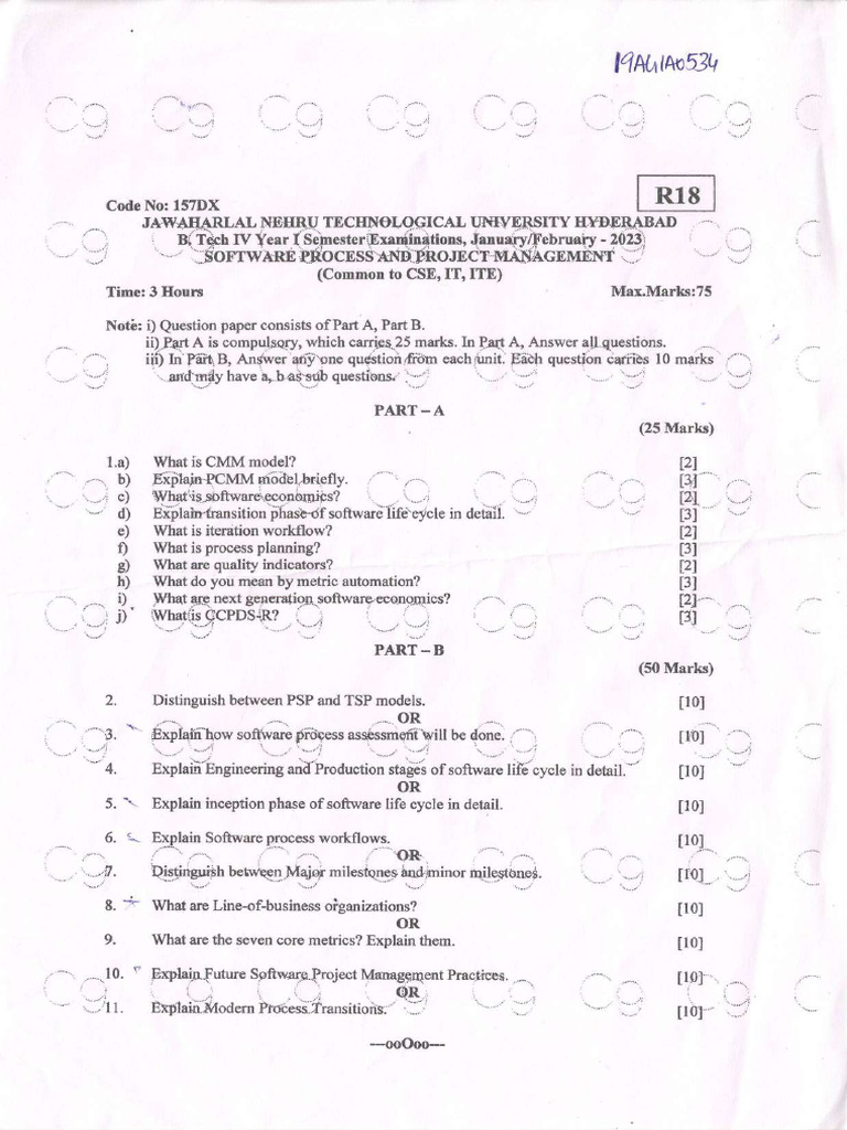 Software Process and Project Management | PDF