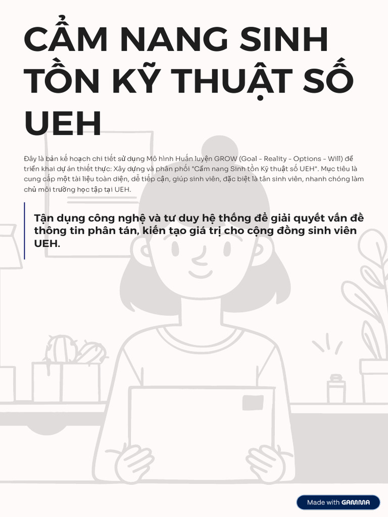 Cam Nang Sinh Ton Ky Thuat So Ueh | PDF