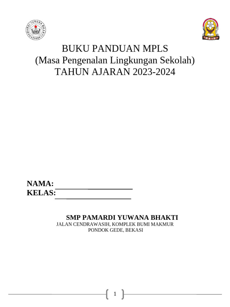 Buku Panduan Mpls 2023-2024 | PDF