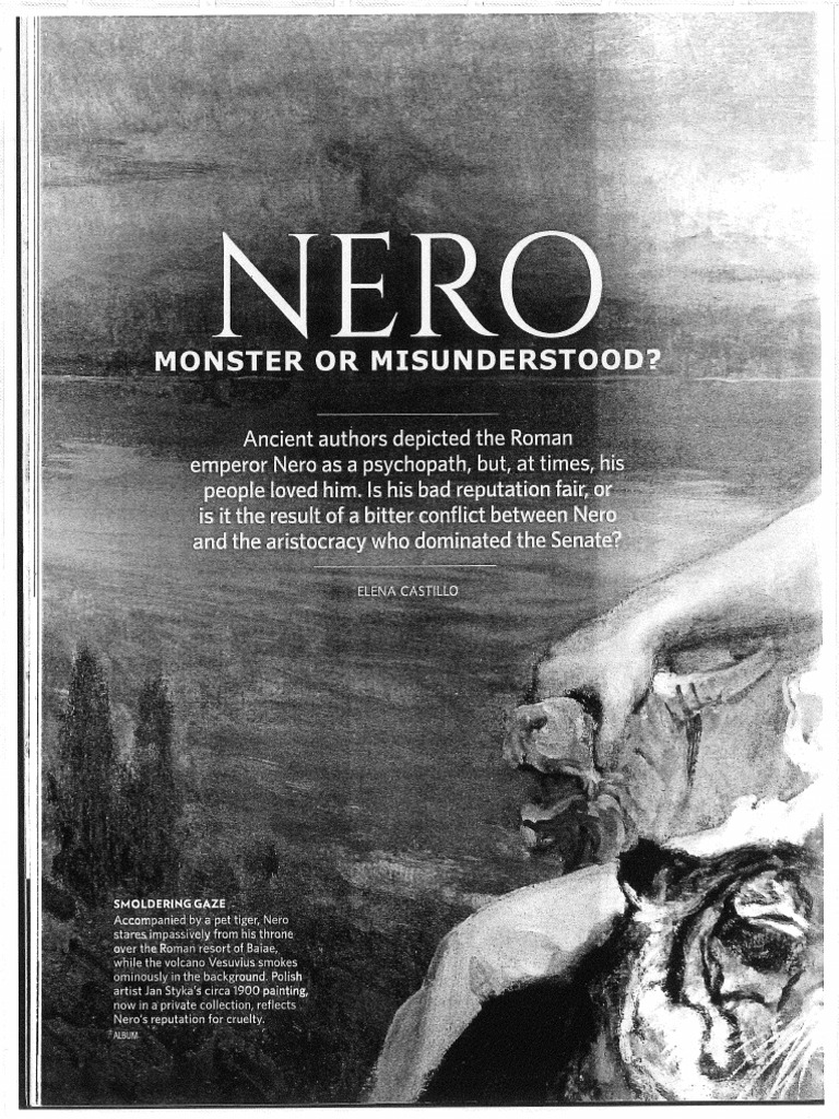 Nero - Monster or Misunderstood - Article | PDF