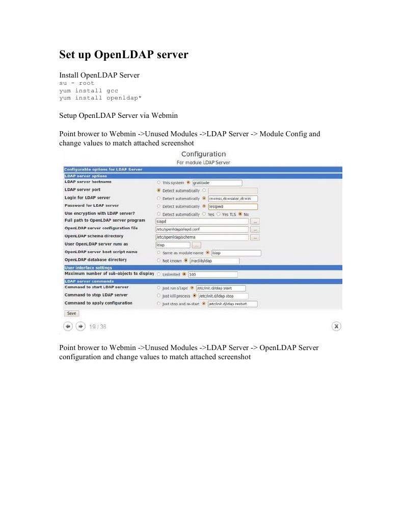 Set Up OpenLDAP Server On Centos | PDF | System Software | Computing