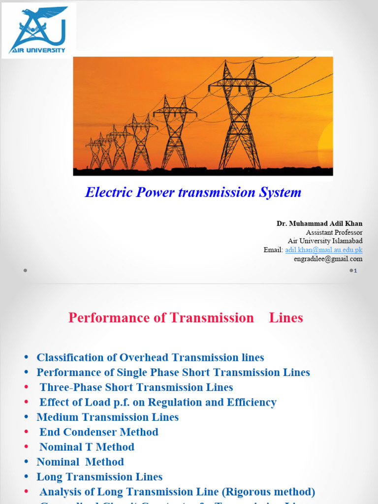 Medium Transmission Lines | PDF | Electric Power Transmission | Capacitor