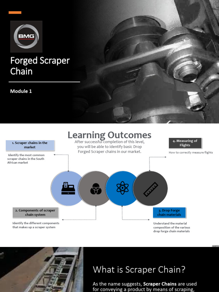 South Africa's Drop Forged Scraper Chains | PDF | Steel | Secondary ...