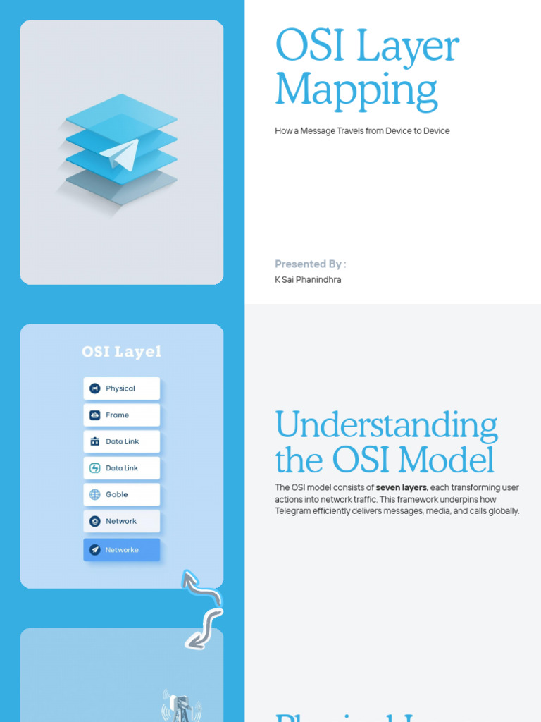Presentation - OSI Layer Mapping-3 | PDF | Osi Model | Computer Network