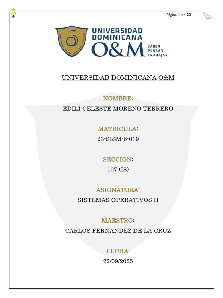 CUESTIONARIO #1 CONCEPTOS BASICOS SO | PDF | Distribución de Linux | Ñu