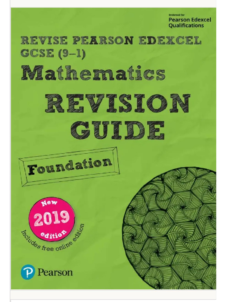 Math Edexal Foundation GCSE UK | PDF