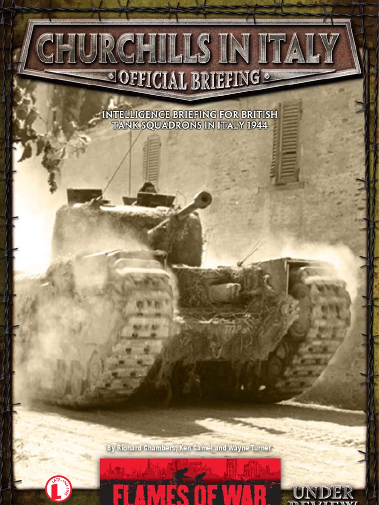 Churchill Squadron Italy | PDF | Artillery Battery | Tanks