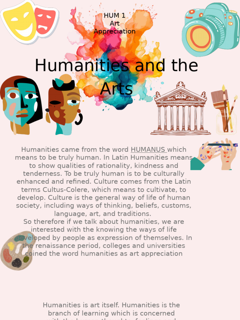 Art Appreciation | PDF | The Arts | Humanities