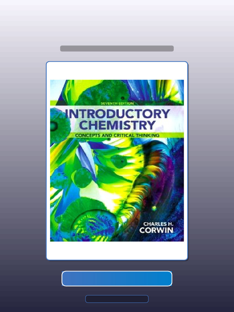 Test Bank for Introductory Chemistry Concepts and Critical Thinking 7th ...