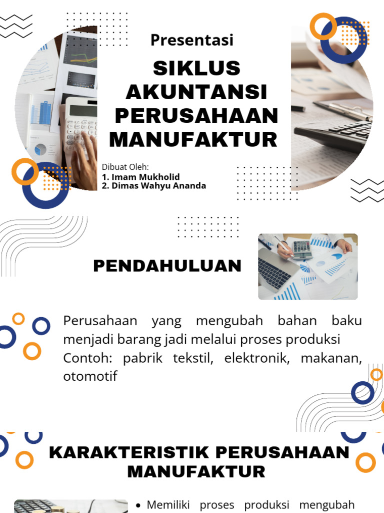 Pipiti Siklus Akuntansi Perusahaan Manufaktur | PDF
