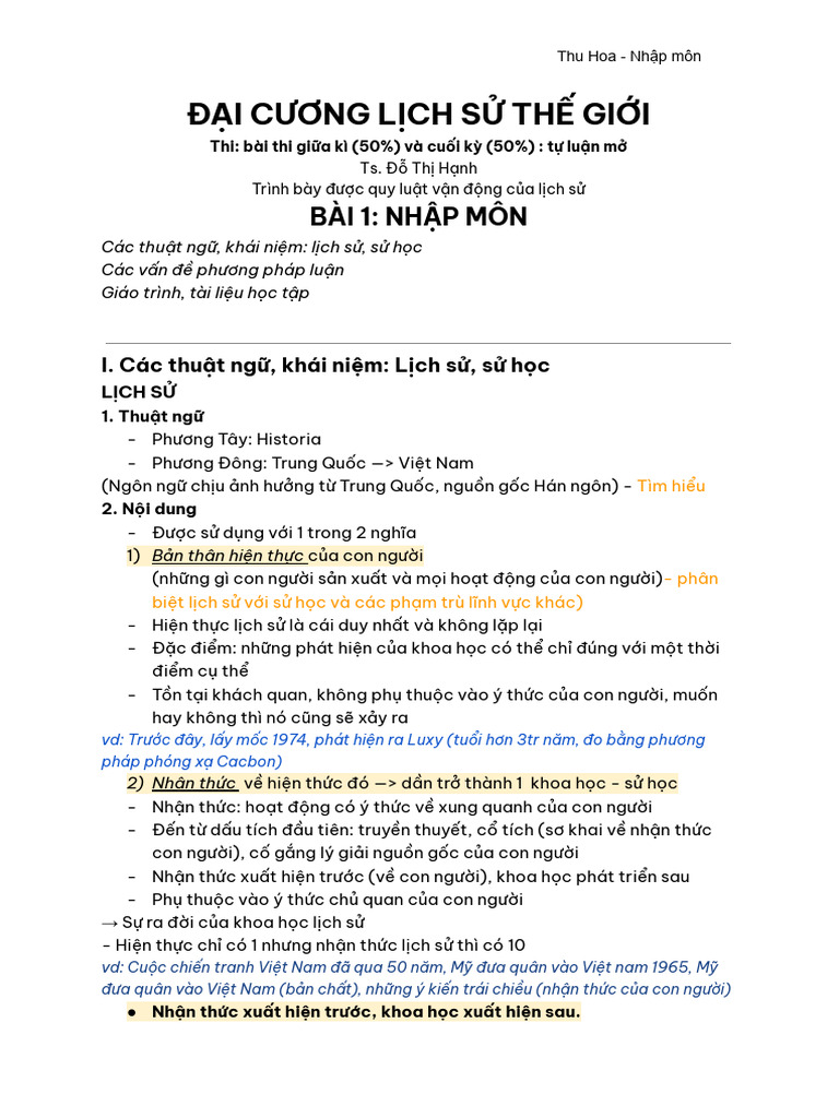 Bài học - Hoa | PDF