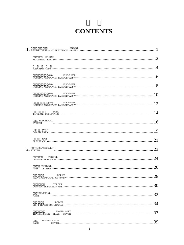 PD165 Parts Manual | PDF