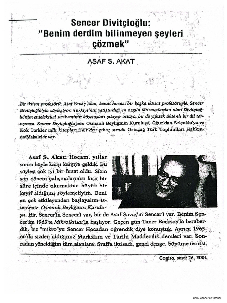 sencer divitçioğlu | PDF