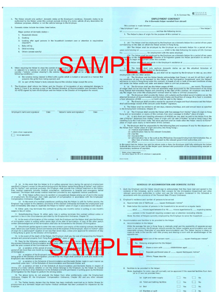 ID 407 Contract for Internet | PDF