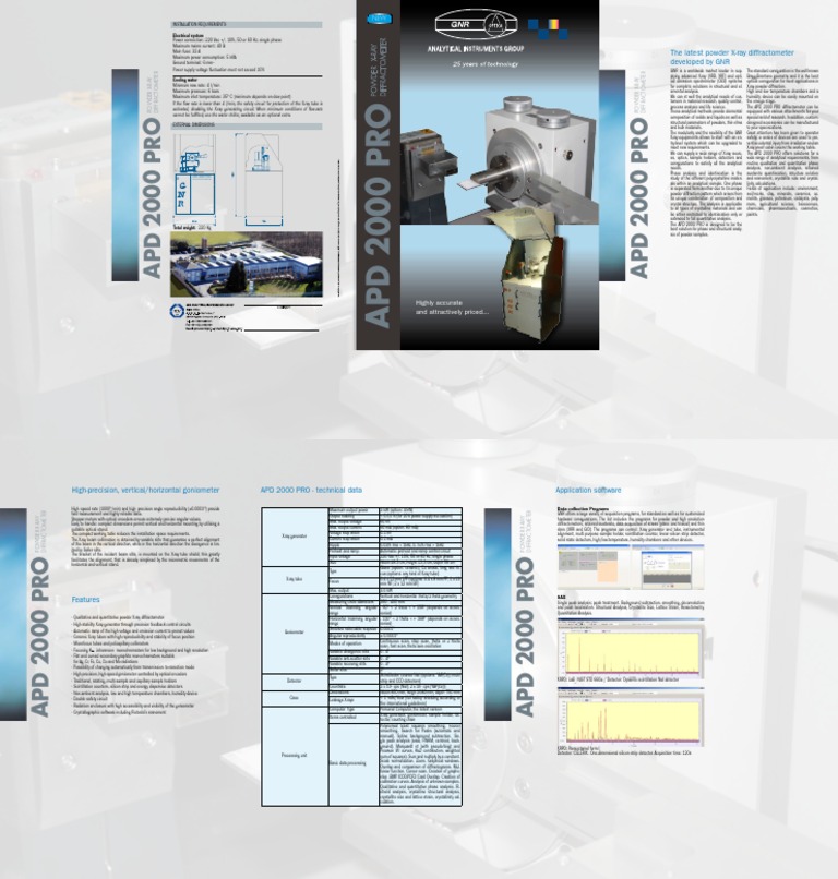 Apd 2000 Pro | PDF | Vacuum Tube | X Ray
