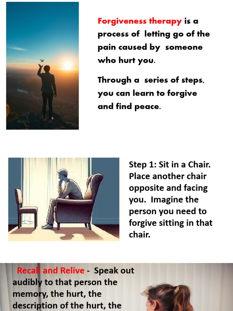 Steps to Forgiveness Therapy Guide | PDF