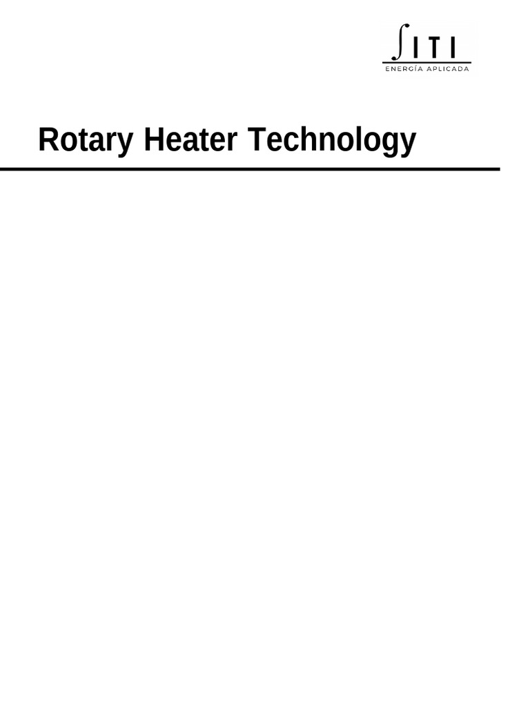 Howden Rotary Heater Technology Overview | PDF | Boiler | Vitreous Enamel