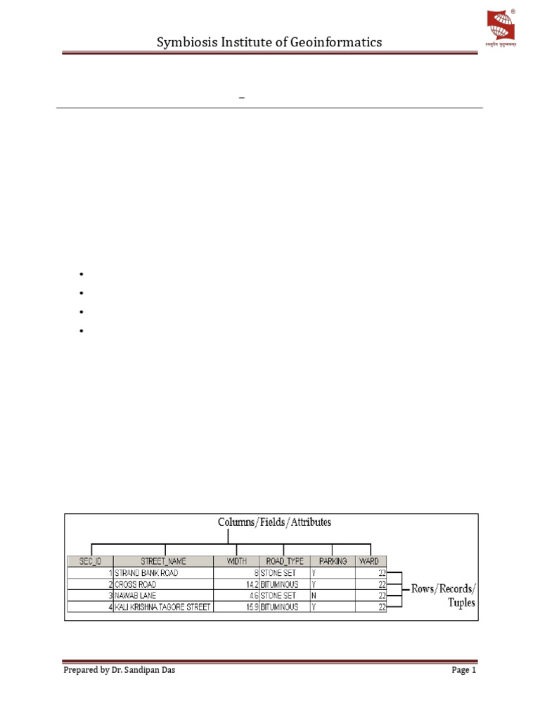 Database Lecture Notes - Unlocked | PDF | Databases | Relational Database
