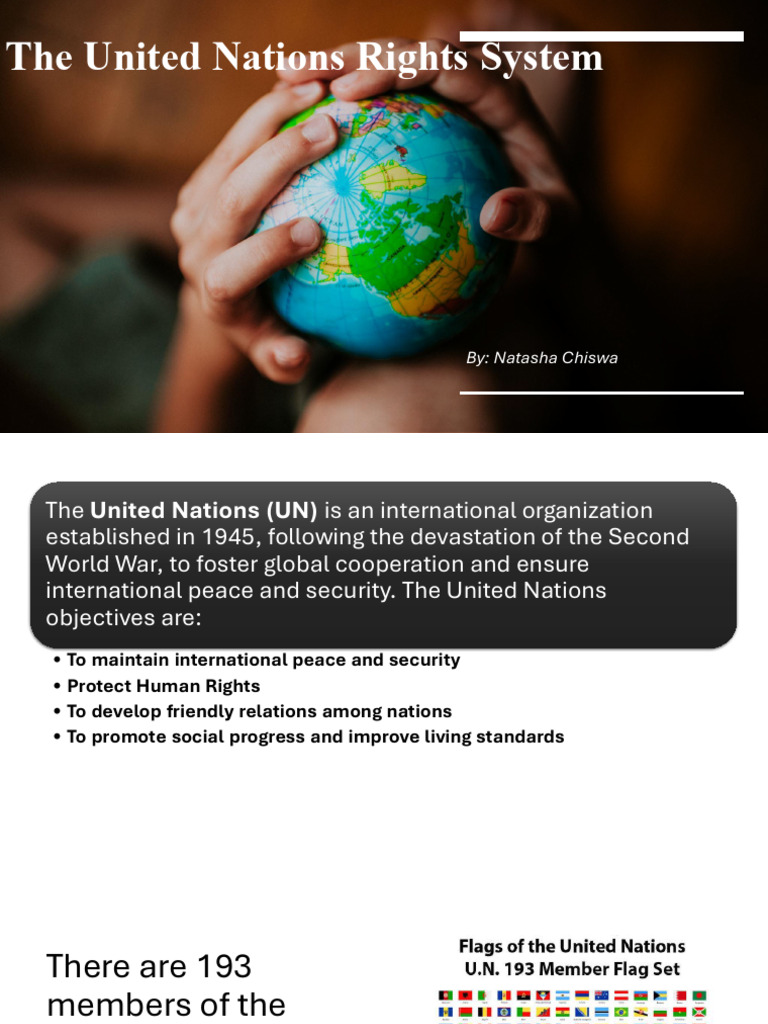 Week 2 - The Un Rights System - Part | PDF | Human Rights | United Nations