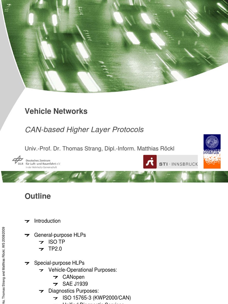 Can Uds Protocol | Computer Network | Communications Protocols