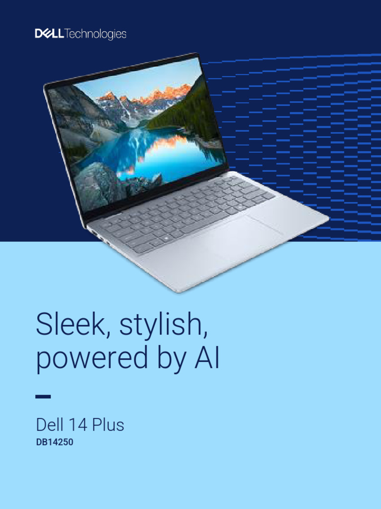 Dell 14 Plus: AI-Powered Laptop Review | PDF | Laptop | Multi Core ...