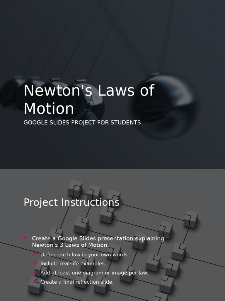 Newtons Laws Project | PDF