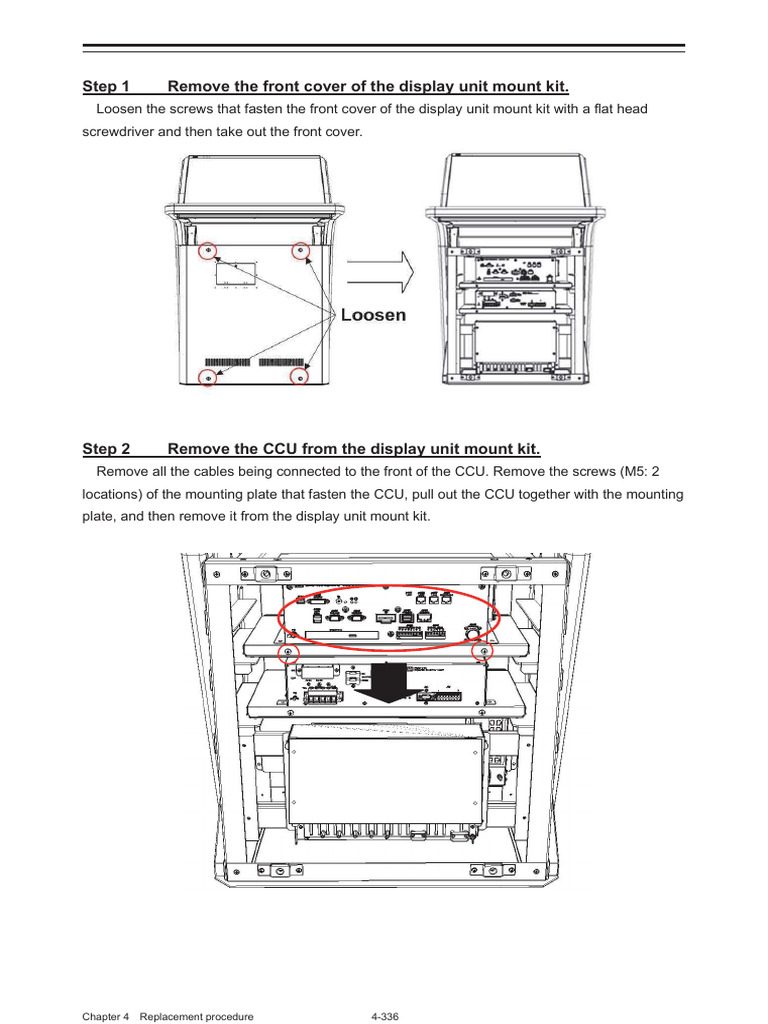 CCU Cooling - Cleaning Procedure | PDF