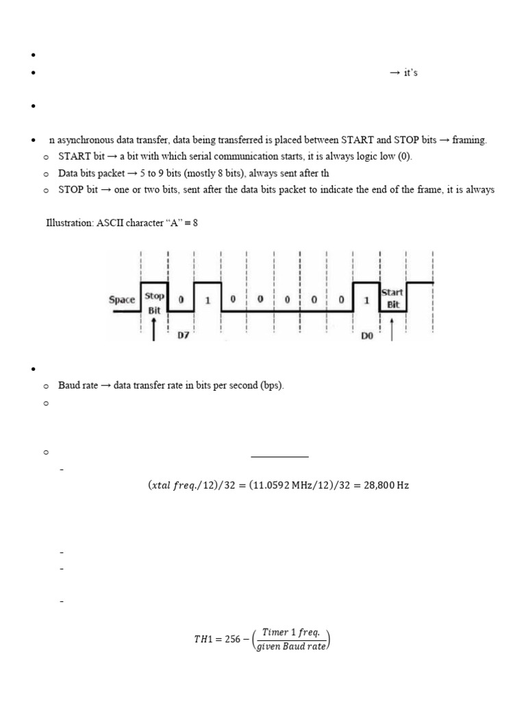 5 Intel 8051 MCU Serial Communication | PDF | Microcontroller ...
