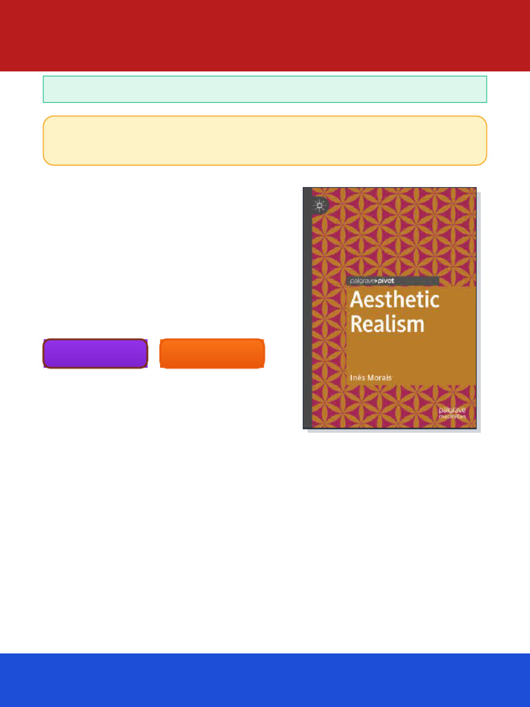 Aesthetic Realism Inês Morais Ebook Complete Package | PDF ...