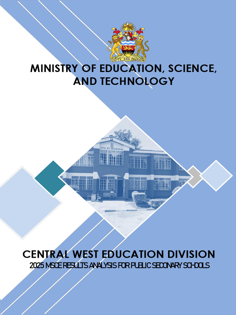 2025 MSCE Results Analysis CWED | PDF