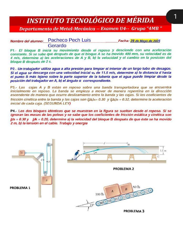 13 Examen u4 4mb Pacheco Pech | PDF