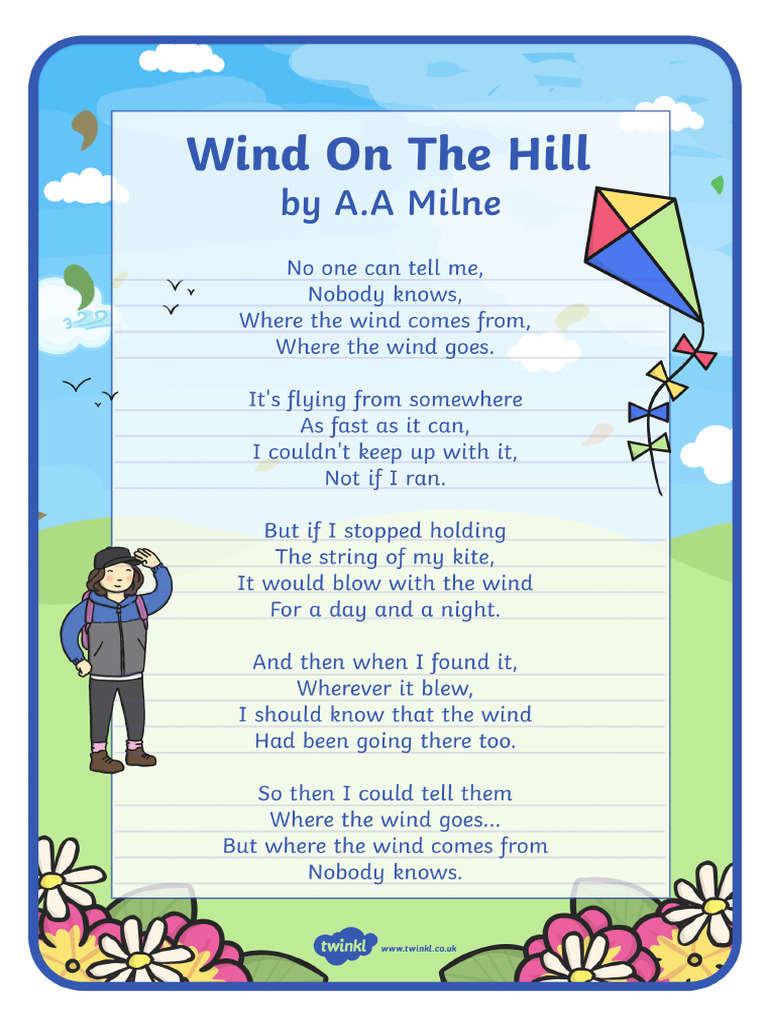 Wind On The Hill KS2 Handwriting Poems | PDF