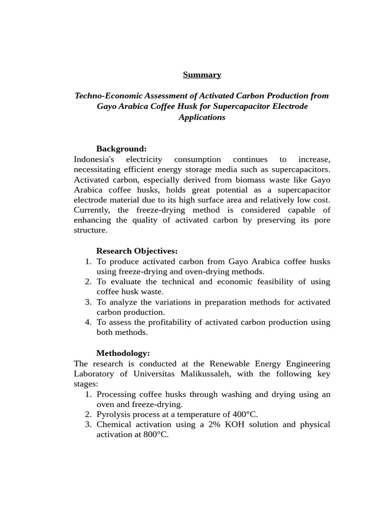 Summary of Thesis 2025 | PDF