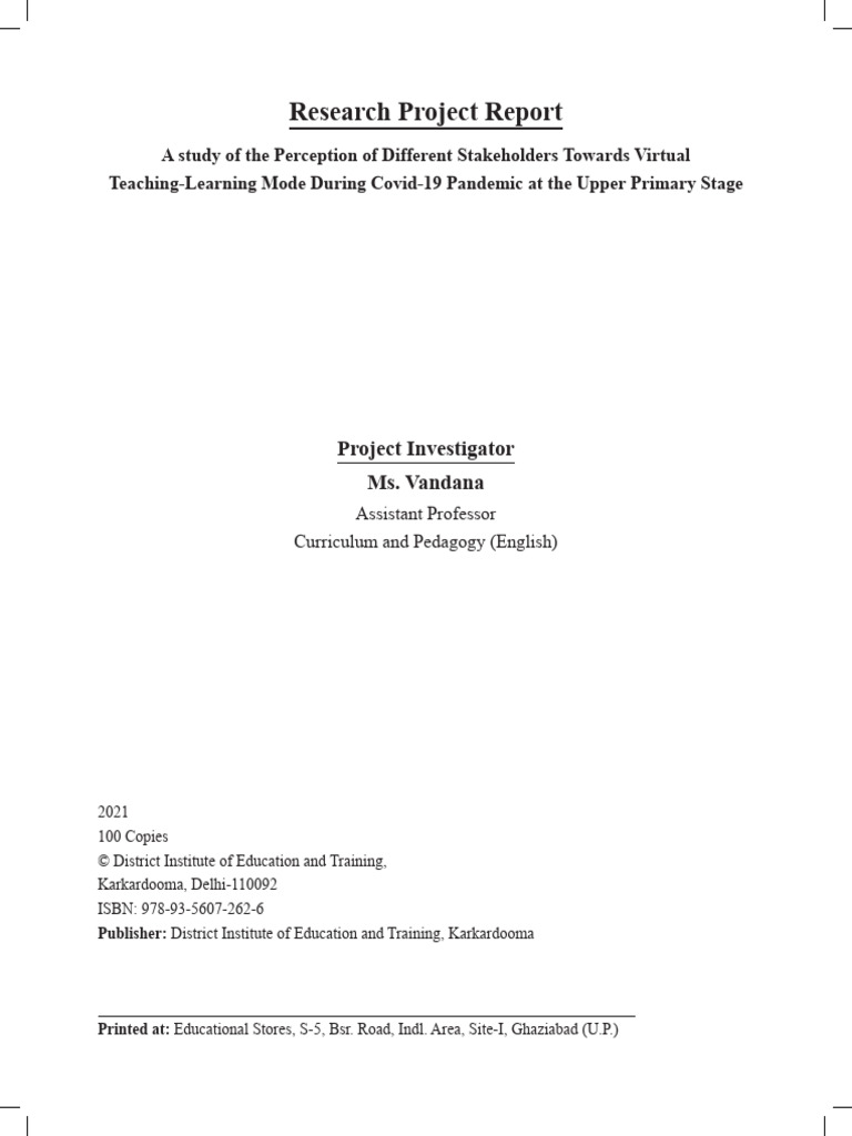 Research Project Report-2 | PDF