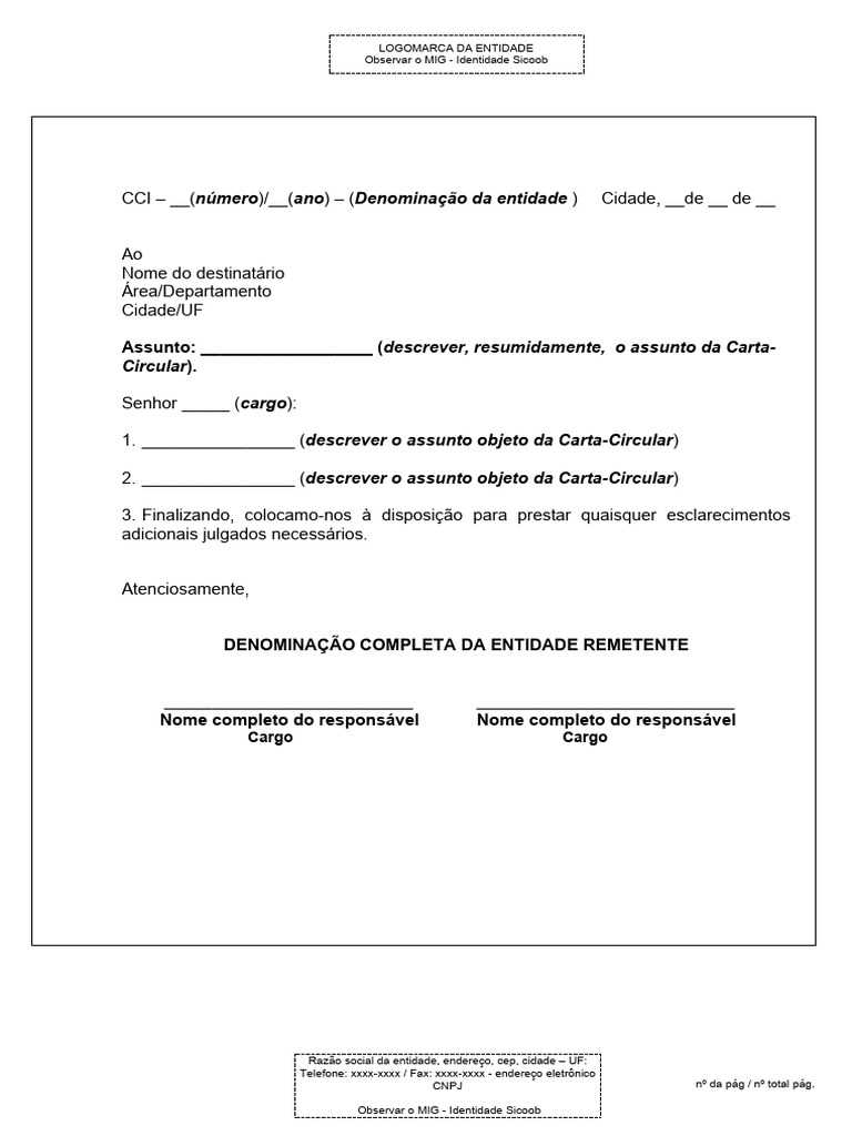 Carta Circular | PDF