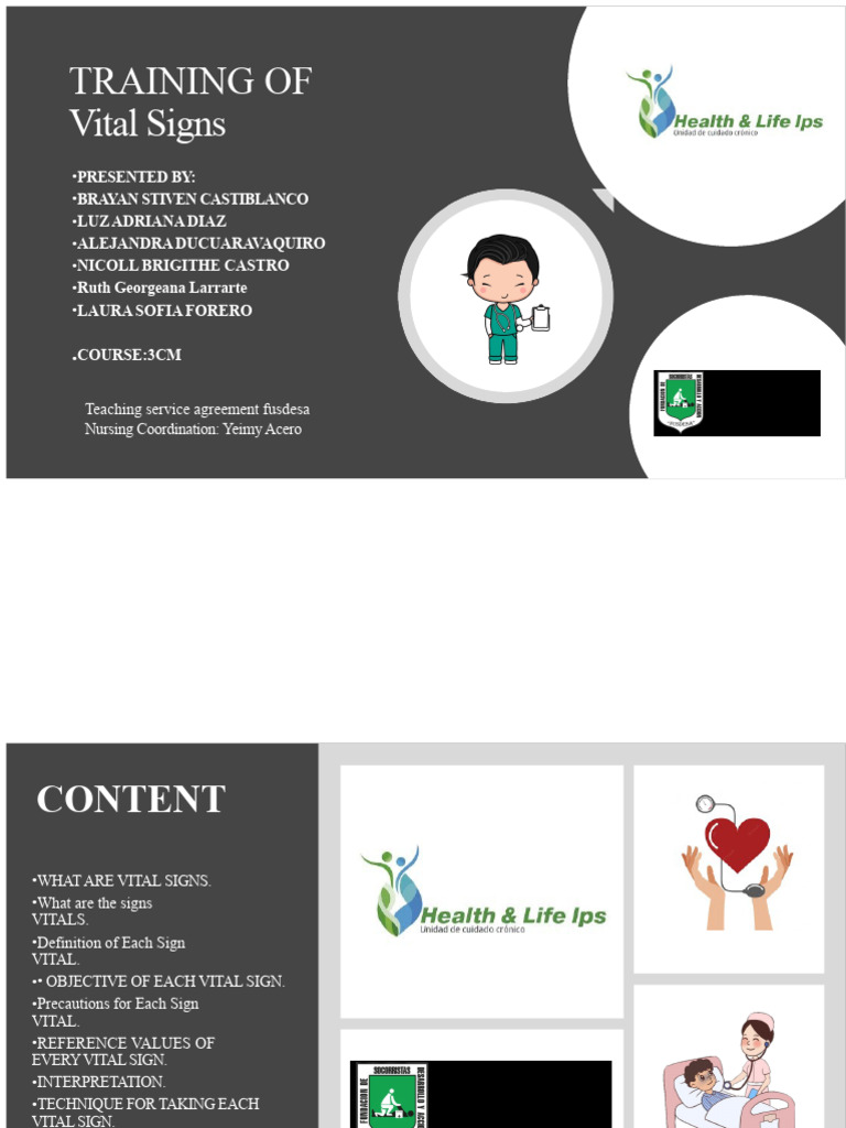 Vital Signs Training | PDF | Blood Pressure | Heart