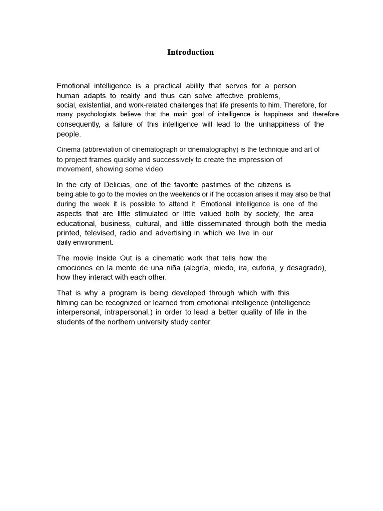 Introduction To Emotional Intelligence | PDF