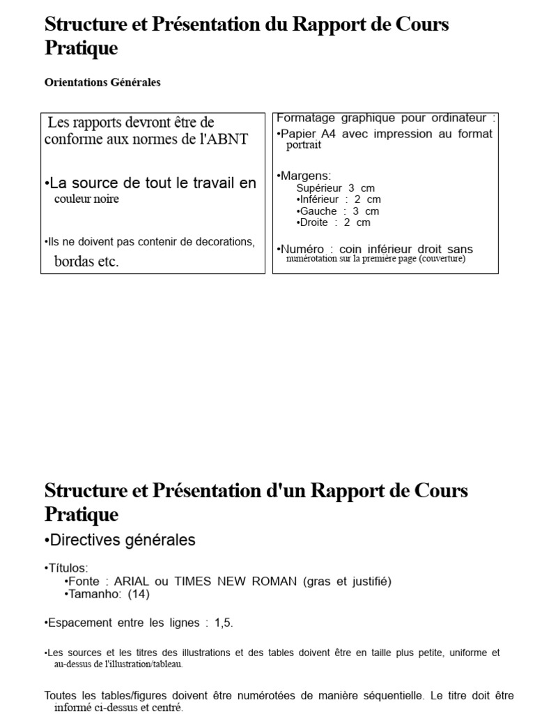 Structure de rapport de laboratoire | PDF | Bibliographie