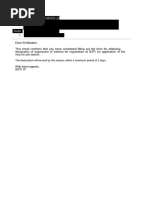 Leave Sanction Letter for Visa Application | PDF