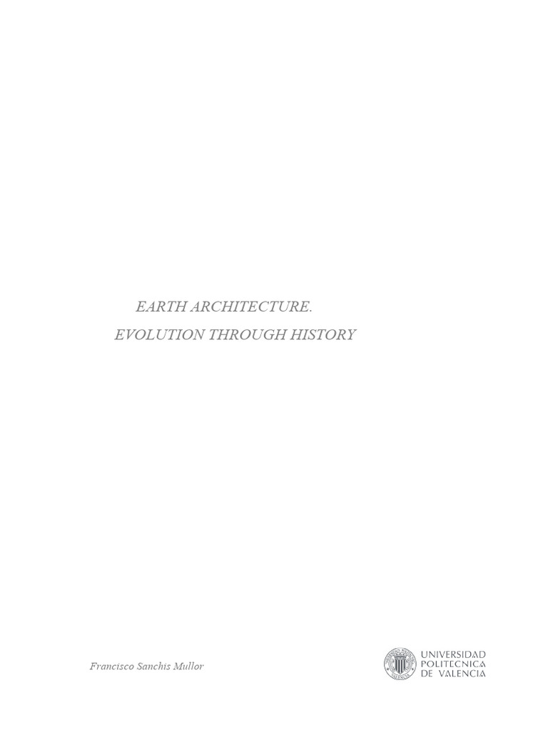 The Architecture of Earth. Evolution Throughout History. (Definitive ...