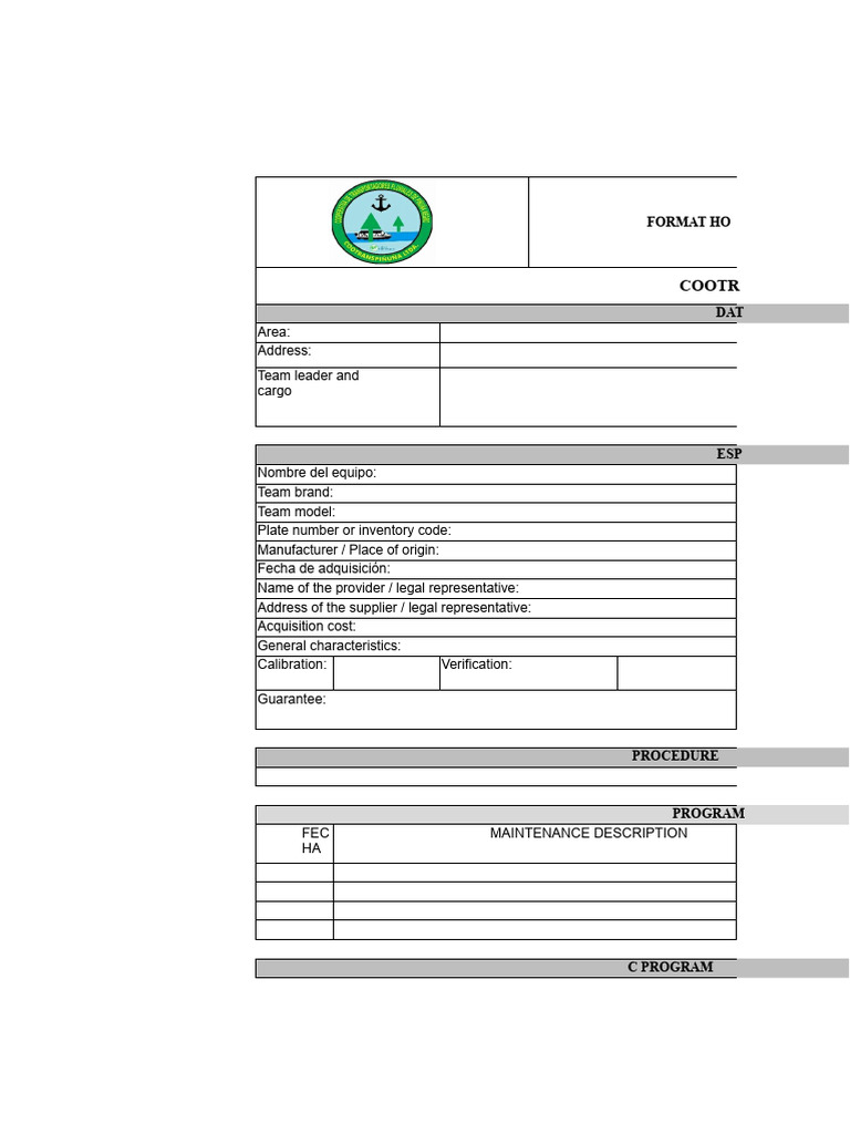 Calibration Format | PDF | Calibration | Electrical Engineering
