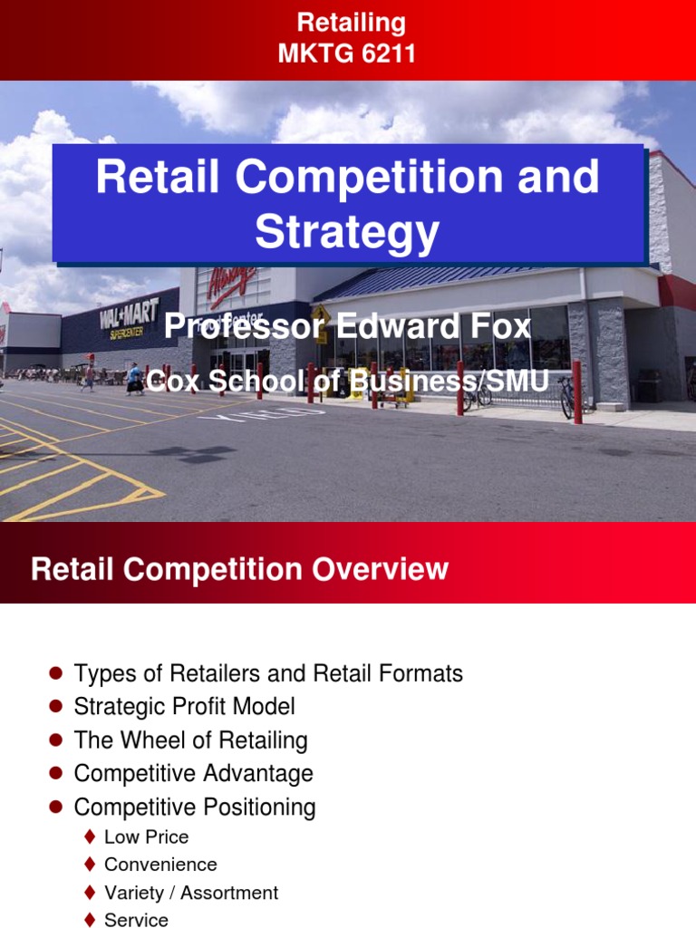 Retail Competition and Strategy | Download Free PDF | Grocery Store ...