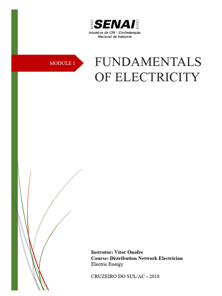 Booklet 1 - Fundamentals of Electricity | PDF | Ion | Atoms