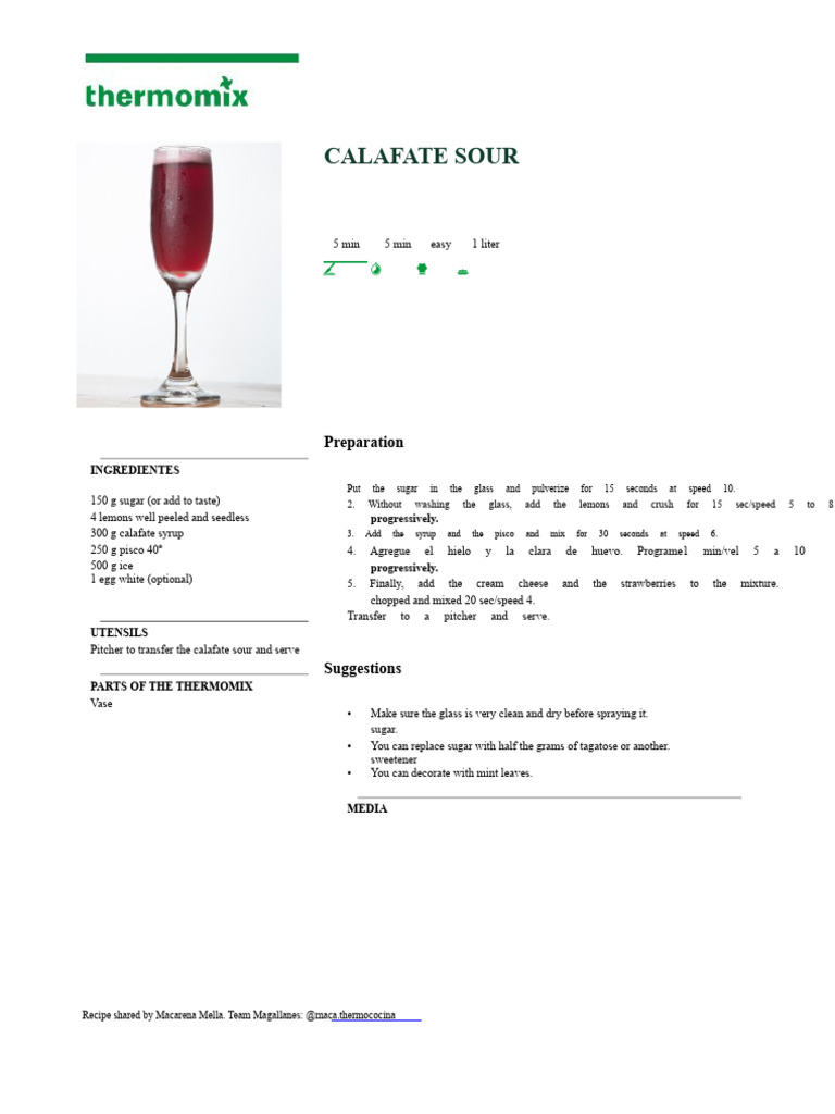 CALAFATE SOUR | PDF