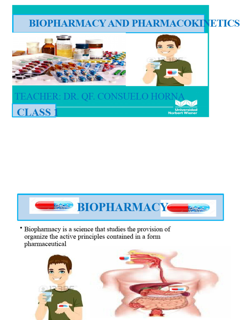 CLASS_1_BIOPHARMACY | PDF | Phases Of Clinical Research | Bioavailability